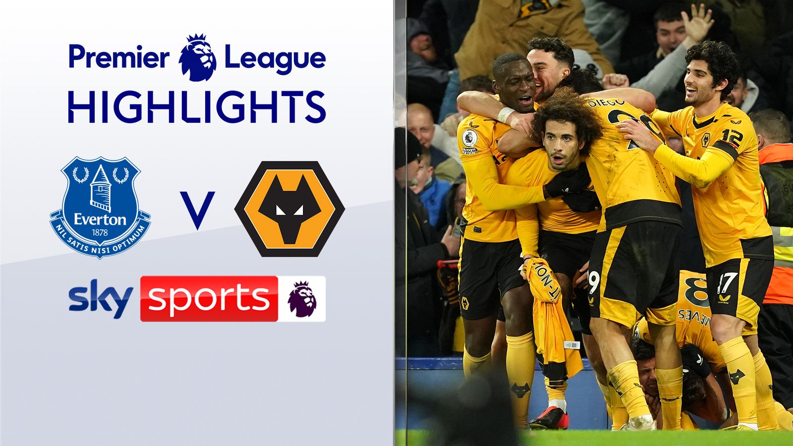 Everton 1-2 Wolves | Premier League highlights | Football News | Sky Sports