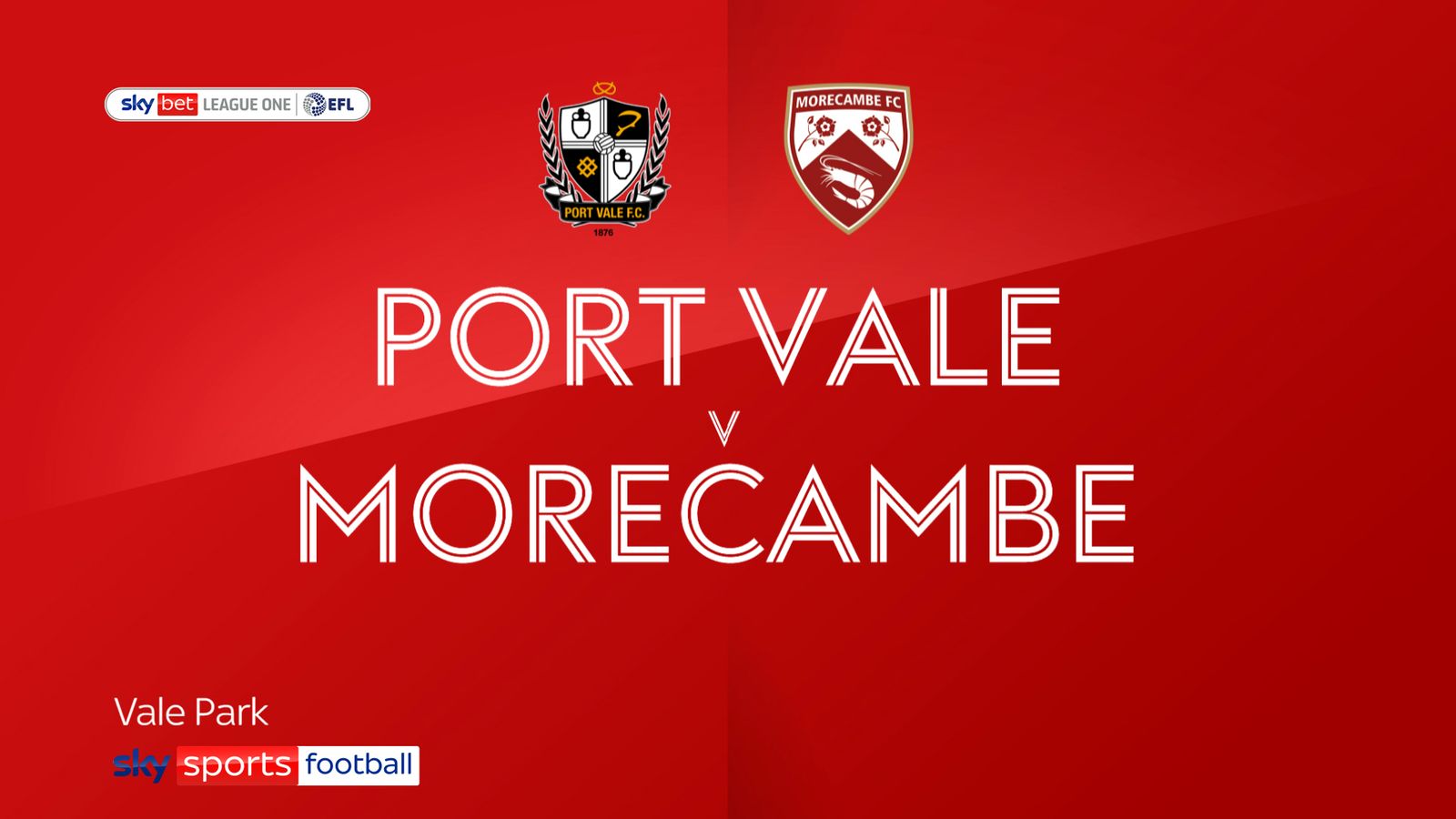Port Vale 1-0 Morecambe: Gavin Massey wins it for Valiants | Football ...