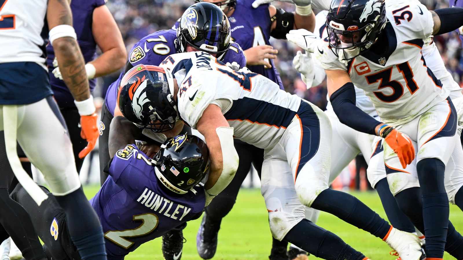 Denver Broncos 9-10 Baltimore Ravens | NFL highlights | NFL News | Sky ...