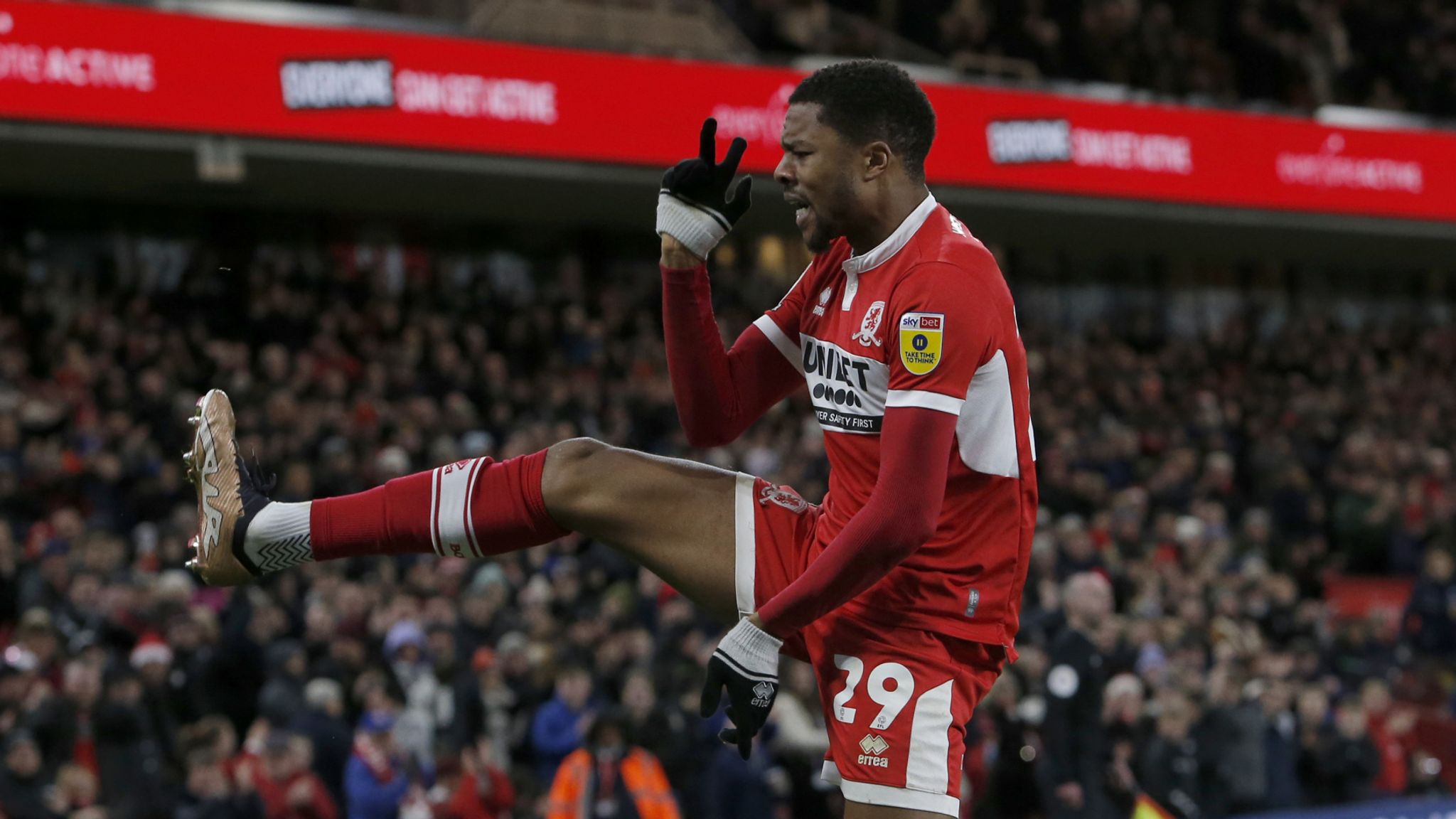 Middlesbrough 4-1 Wigan: Chuba Akpom scores hat-trick in Boxing Day win ...