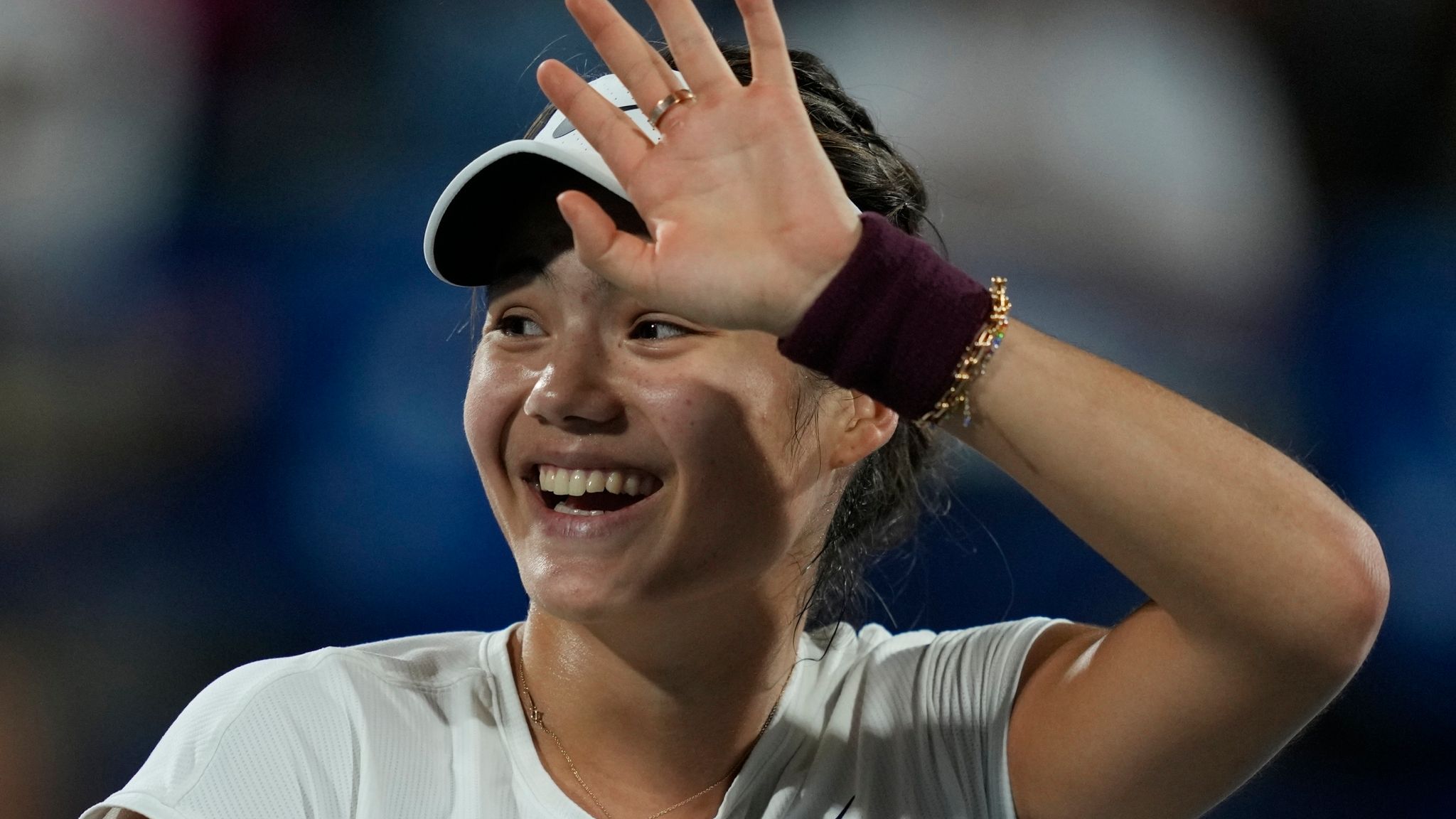 Emma Raducanu narrowly beaten by world No 2 Ons Jabeur on return from ...