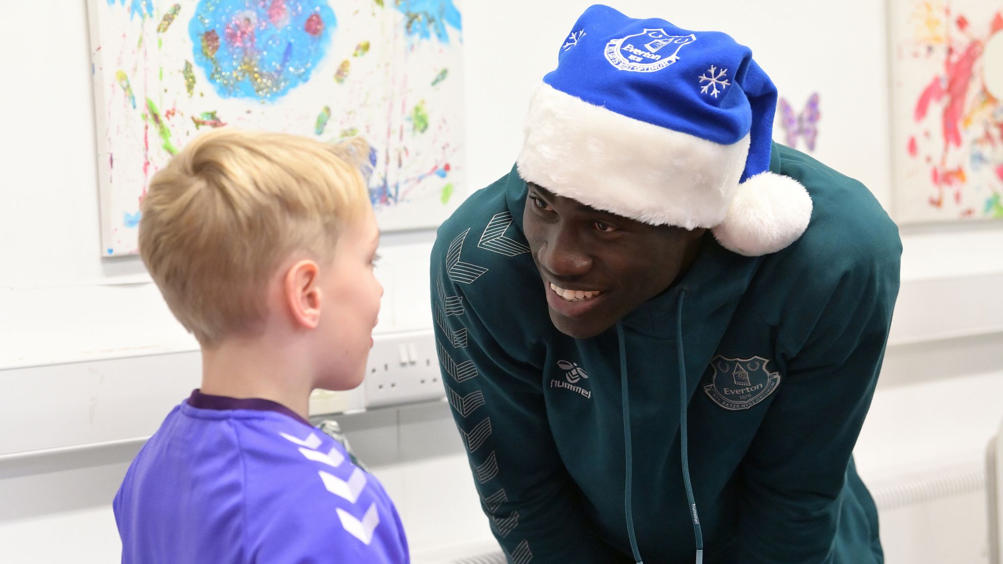 Amadou Onana: Everton midfielder reflects on family feeling at Goodison ...