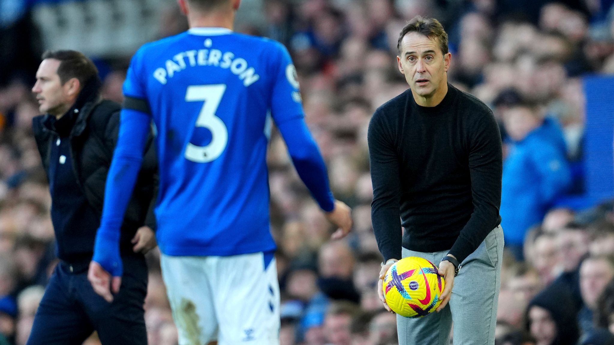 Everton 1-2 Wolves: Rayan Ait-Nouri scores 95th-minute winner as Julen ...