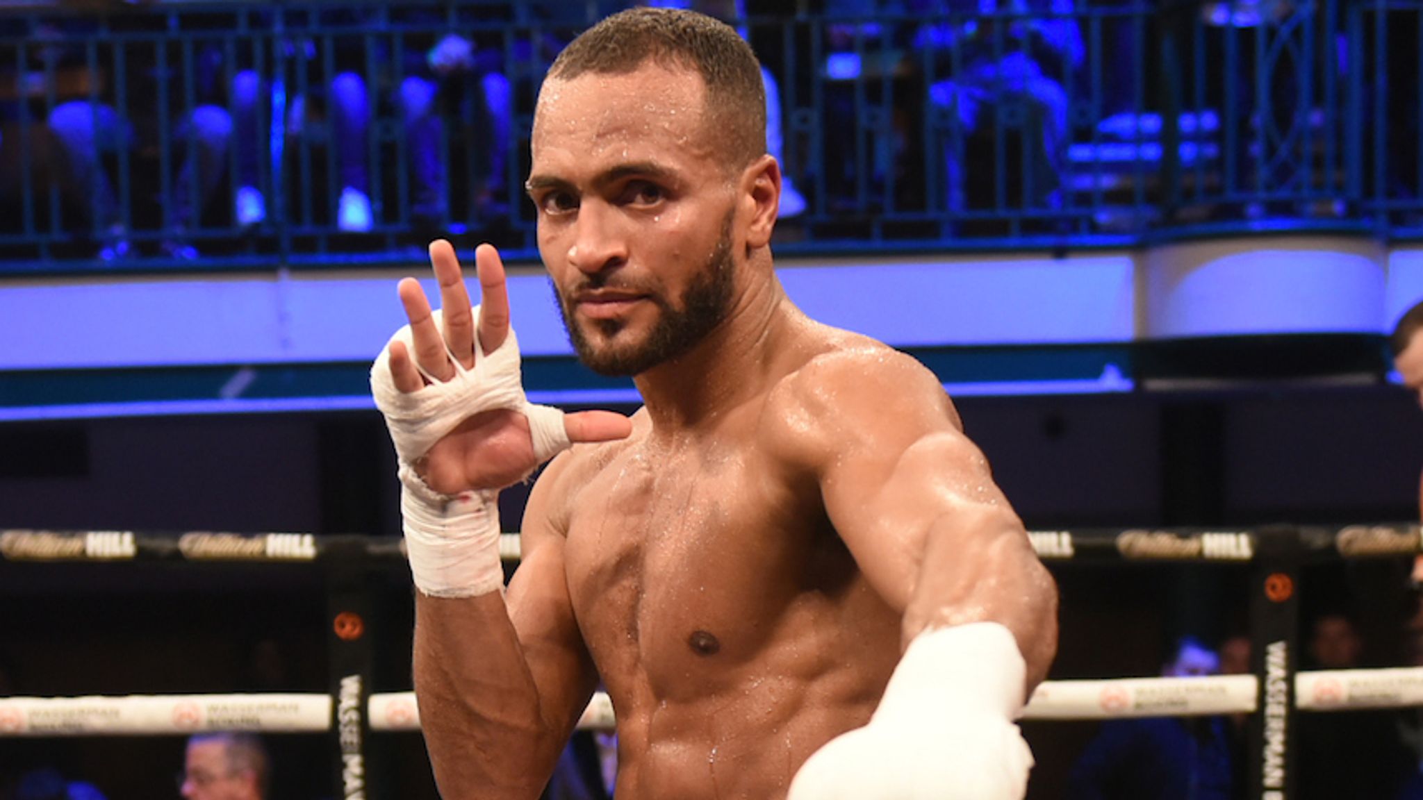 Adam Azim could fight Harlem Eubank, the cousin of Chris Eubank Jr, in ...