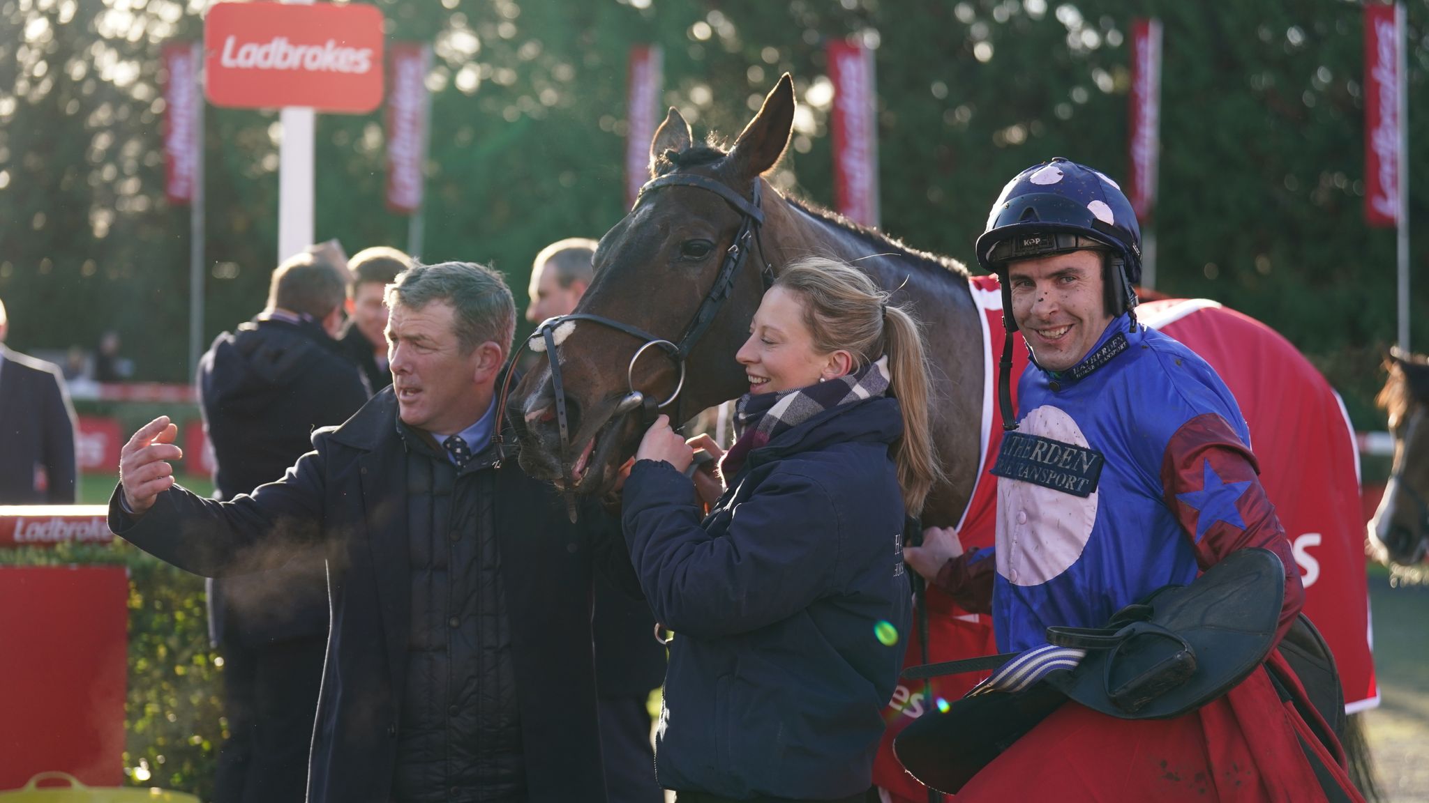 Long Walk Hurdle: Paisley Park all heart to win third title in ...