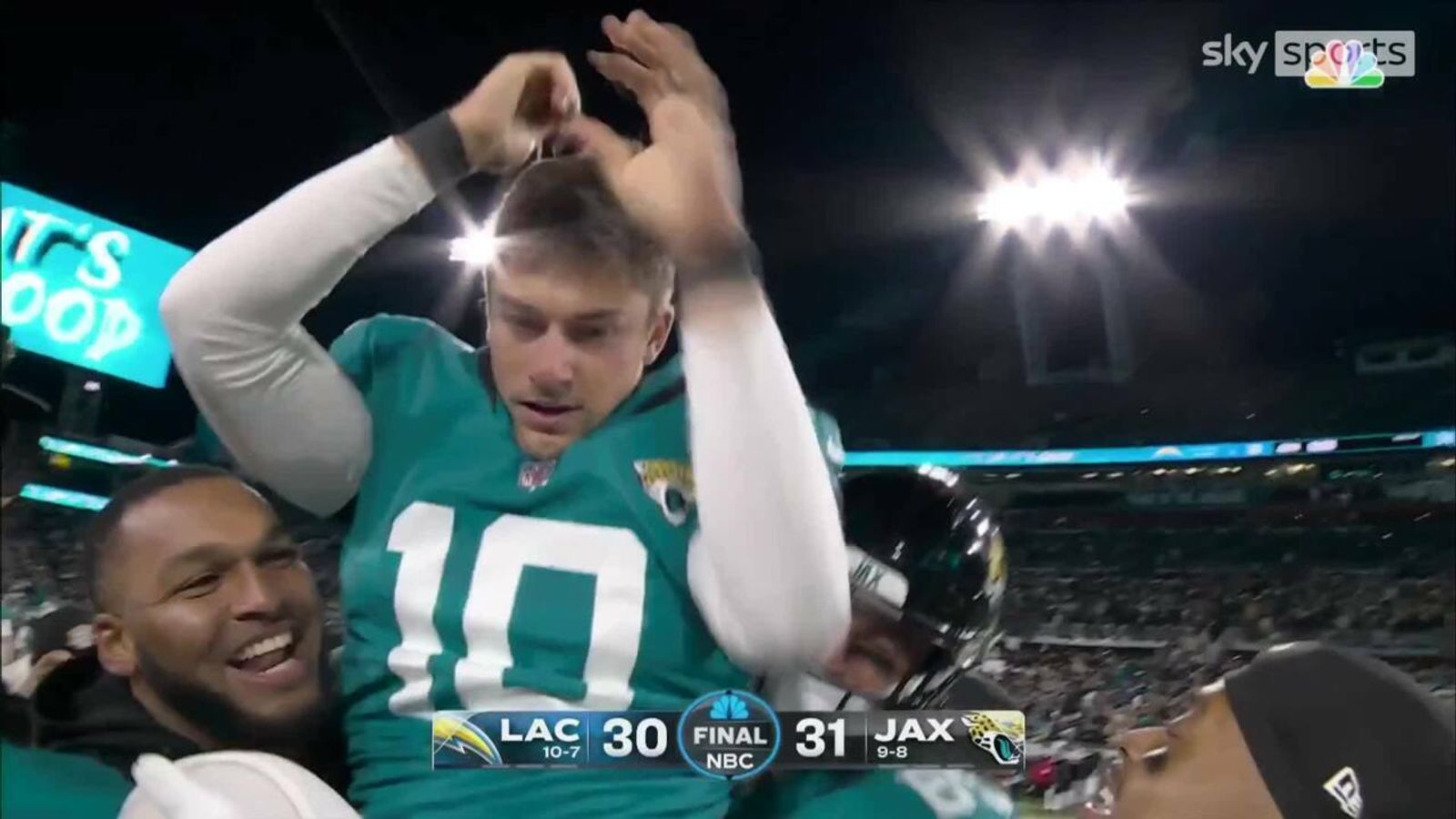 Jacksonville Jaguars FG seals remarkable comeback with three seconds ...