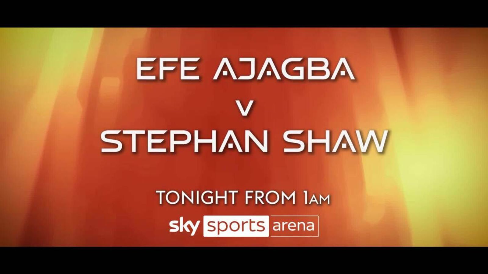 Efe Ajagba and Stephen Shaw go head-to-head tonight on Sky Sports Arena | Boxing News | Sky Sports