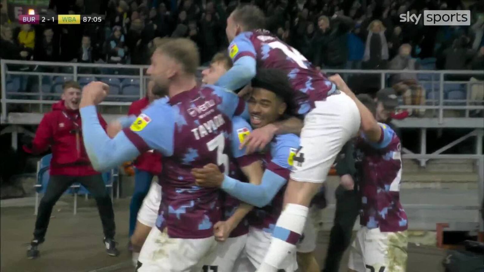 Scott Twine's spectacular free-kick gives Burnley a late lead ...