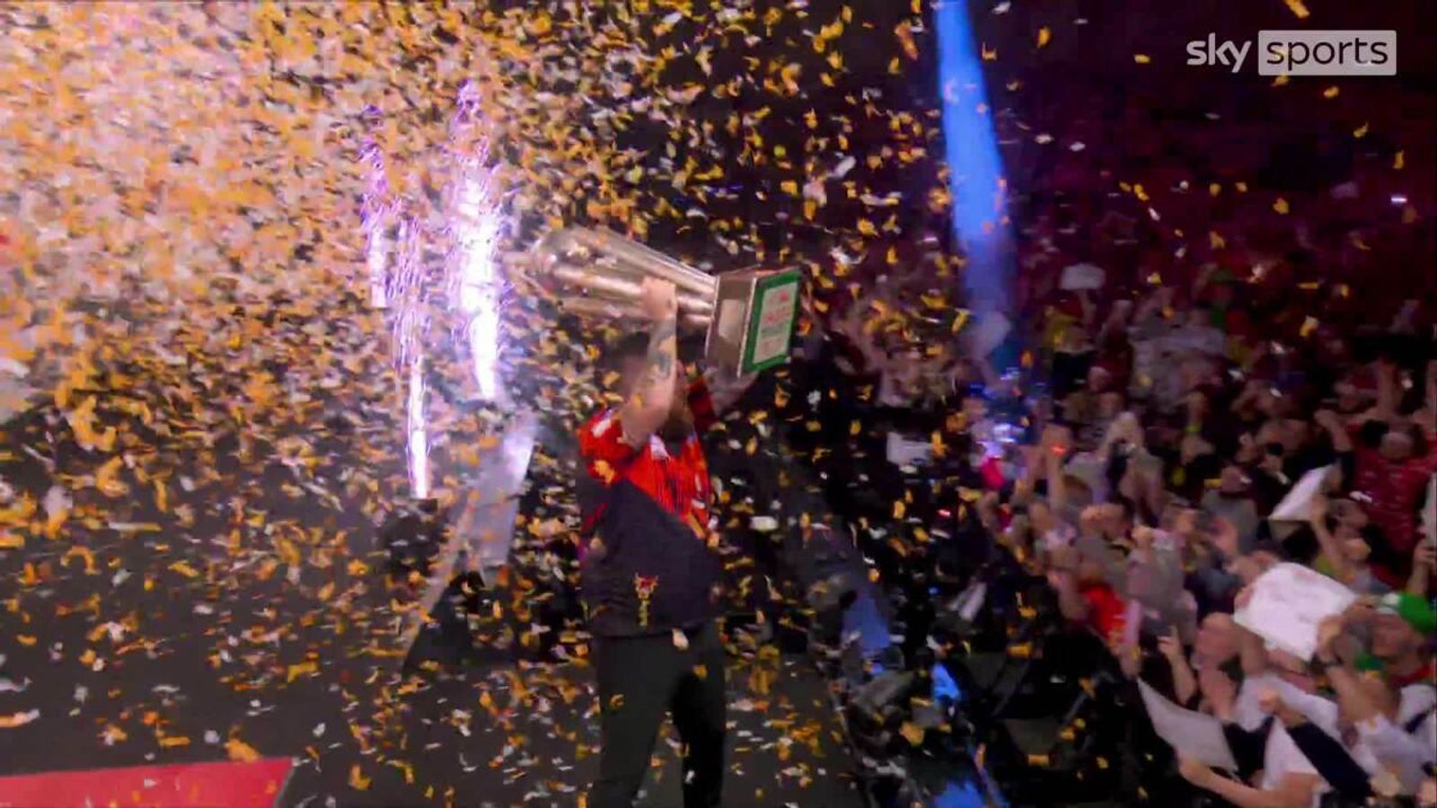 World Darts Championship: Michael Smith defeats Michael van Gerwen to ...