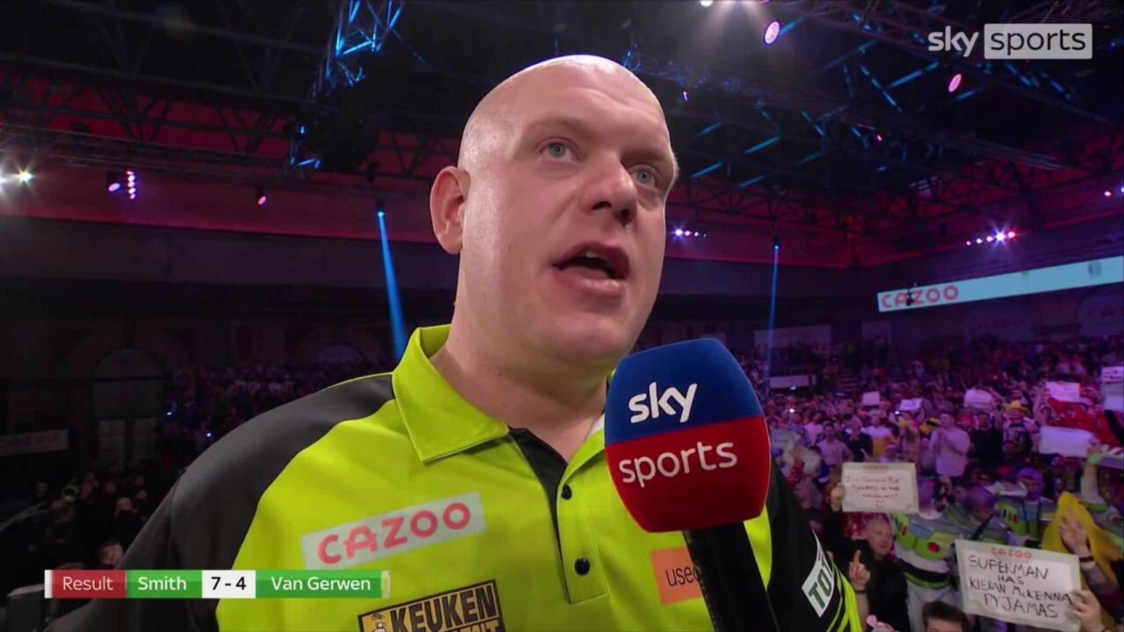 World Darts Championship: Michael Smith defeats Michael van Gerwen to ...