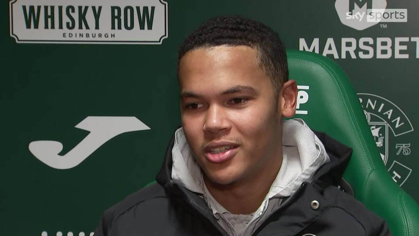 Toby Sibbick: My goal shut the Hibernian fans up! | Football News | Sky ...