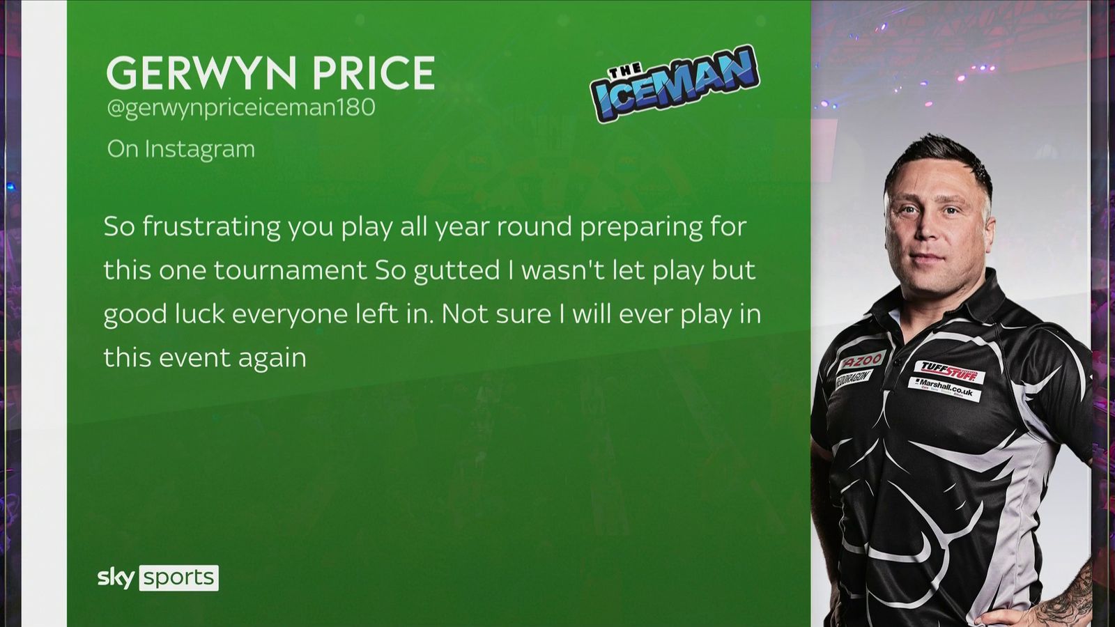 World Darts Championship: What next for Gerwyn Price after wearing ear ...