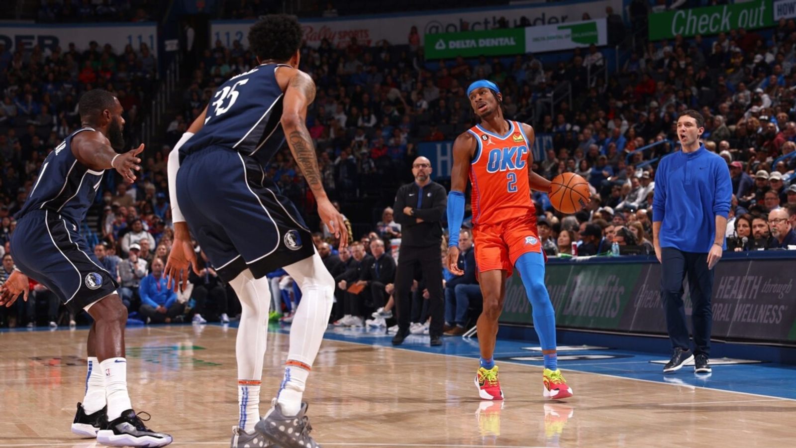 Dallas Mavericks 109-120 Oklahoma City Thunder | NBA News | Sky Sports