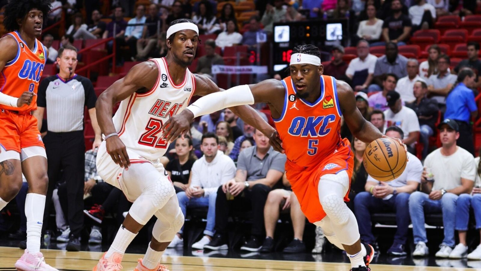 Oklahoma City Thunder 111-112 Miami Heat | NBA News | Sky Sports