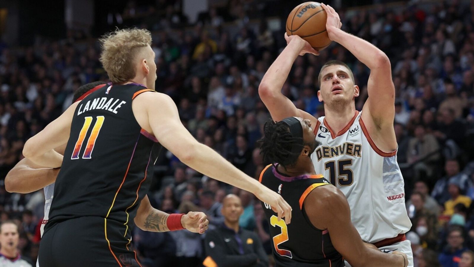 Phoenix Suns 97-126 Denver Nuggets | NBA News | Sky Sports