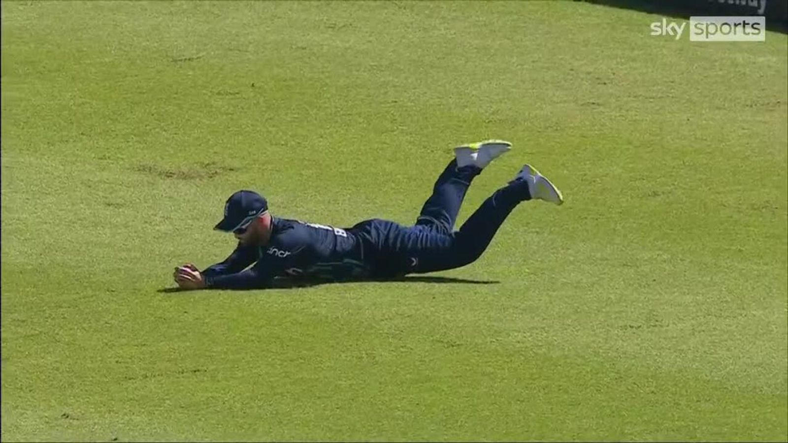 Impressive catch gives England their first wicket | Cricket News | Sky ...