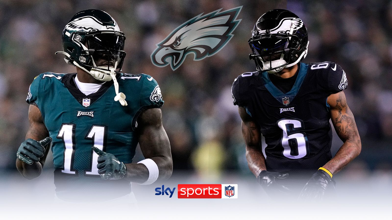 AJ Brown and DeVonta Smith | Eagles star duo's best plays from 2022 ...