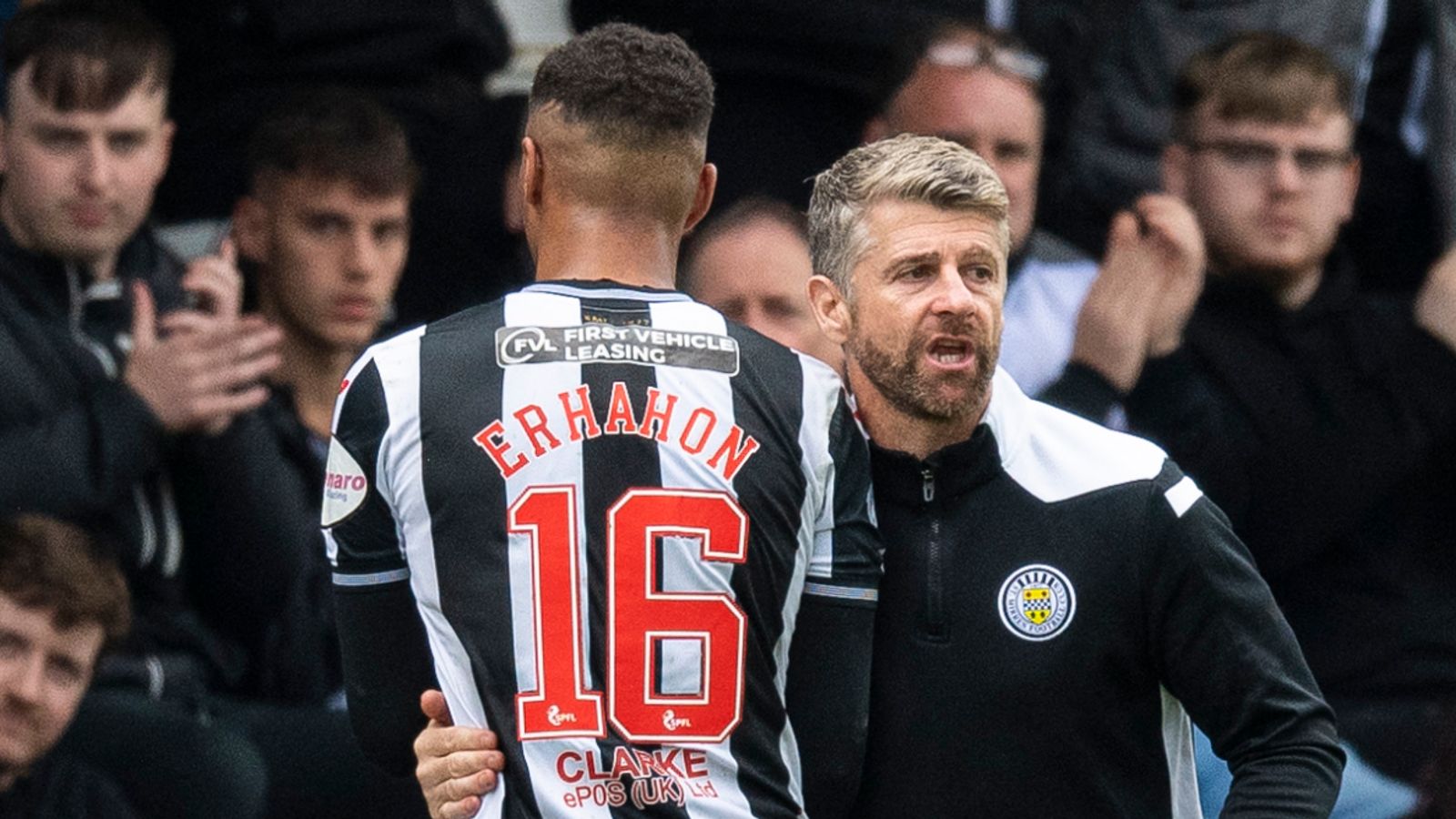 Ethan Erhahon: St Mirren player's future addressed by Stephen Robinson ...
