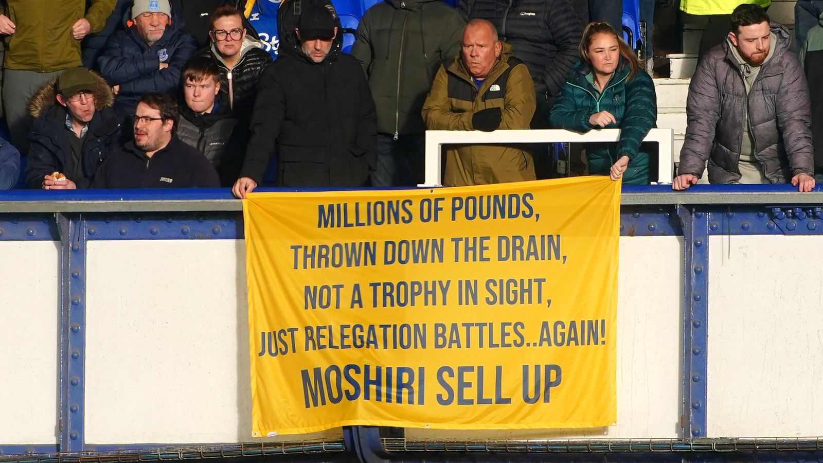 Everton directors told not to attend Southampton game over 'real and ...