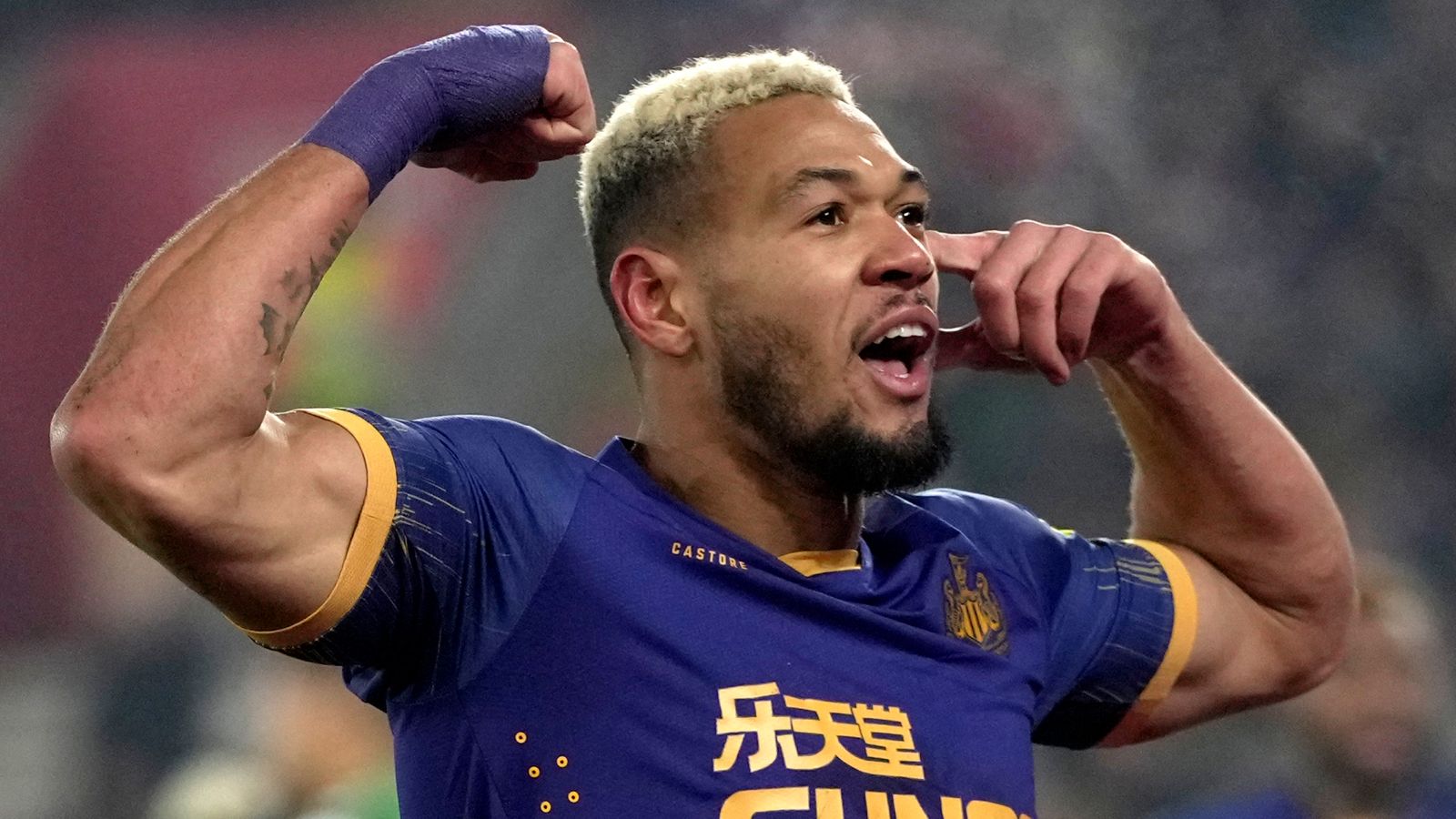 Joelinton: I received racist messages after Arsenal home match ...