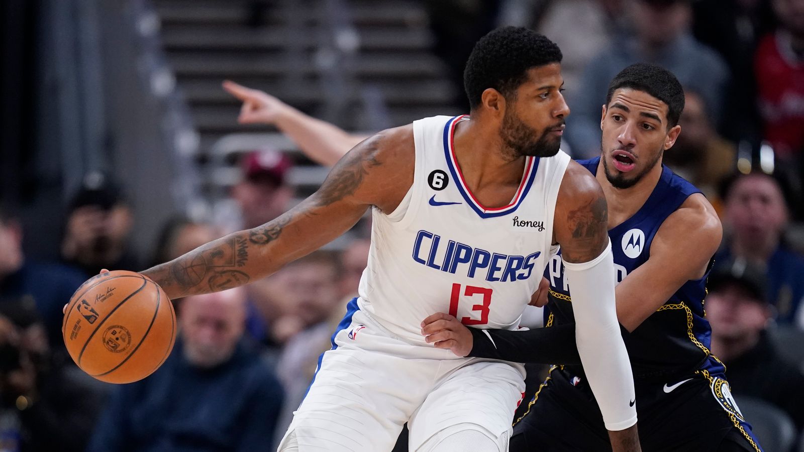 Paul George hits 45 on return to Indiana Pacers | NBA News | Sky Sports