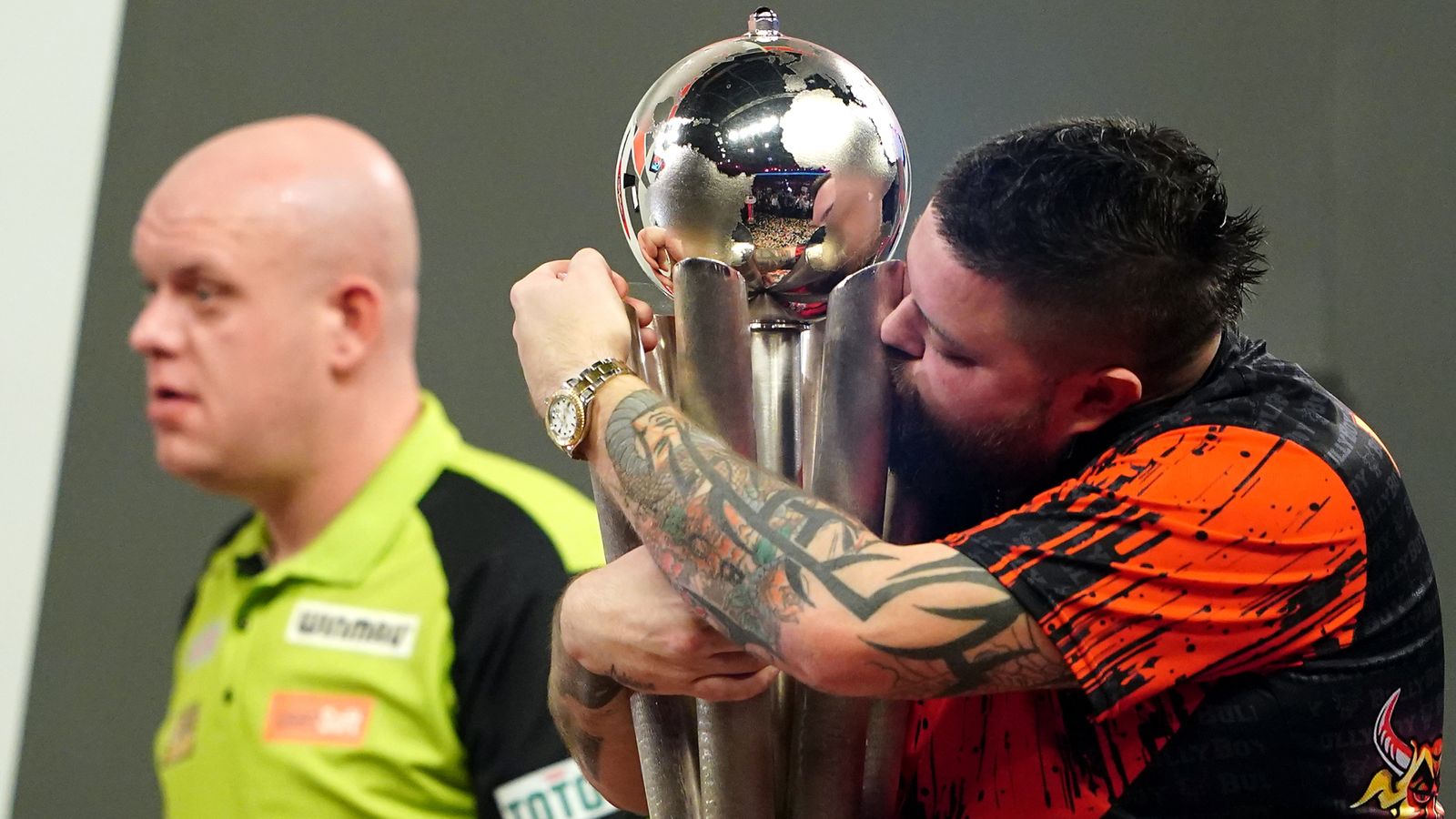 World Darts Championship: Michael van Gerwen hails 'phenomenal' Michael ...
