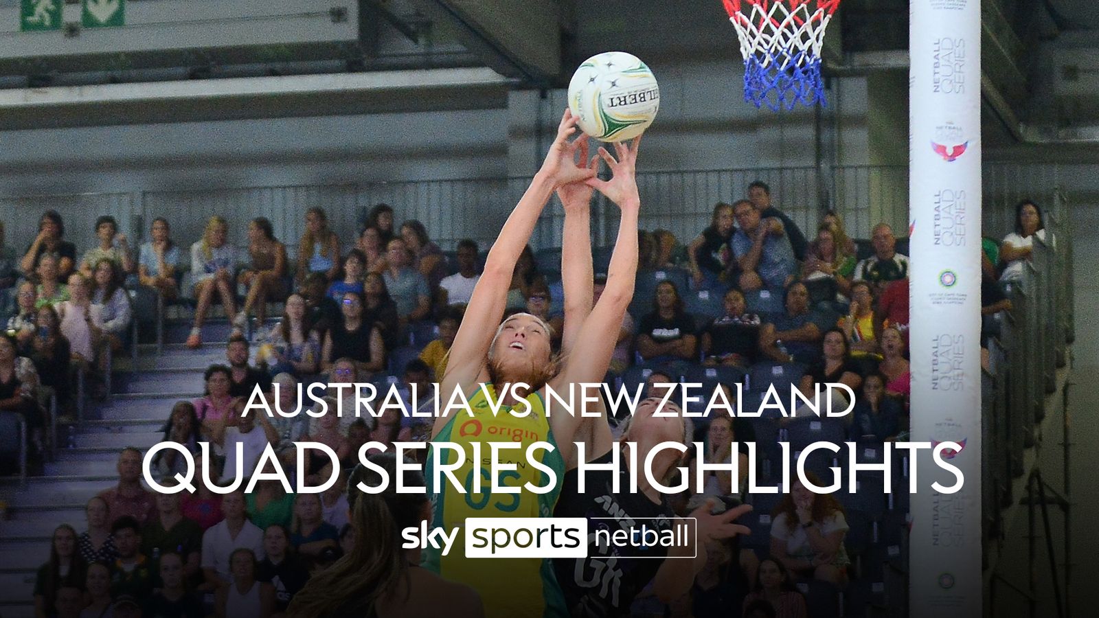 Australia 56-50 New Zealand | Netball Quad Series highlights | Netball ...