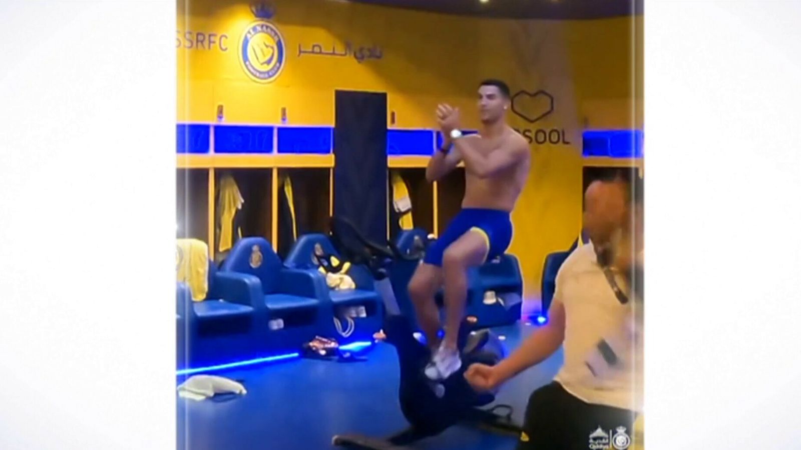 Cristiano Ronaldo celebrates Al Nassr win in dressing room | Football ...