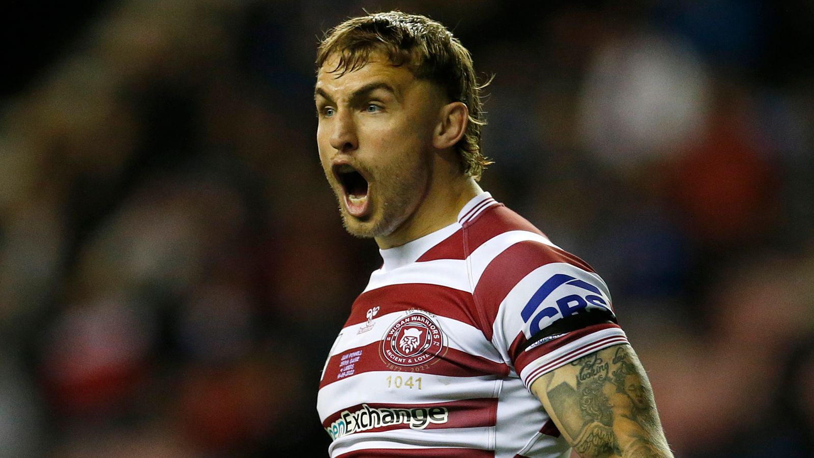 Super League 2023: Wigan Warriors' testimonial man Sam Powell shows the ...