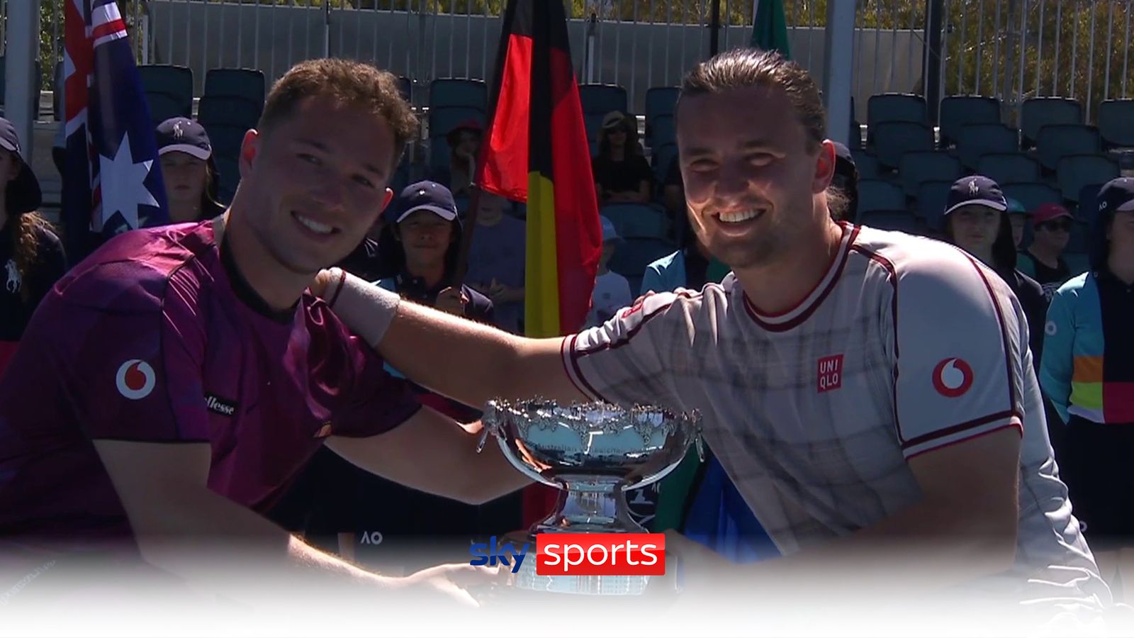 Australian Open: Alfie Hewett and Gordon Reid win fourth title in a row ...