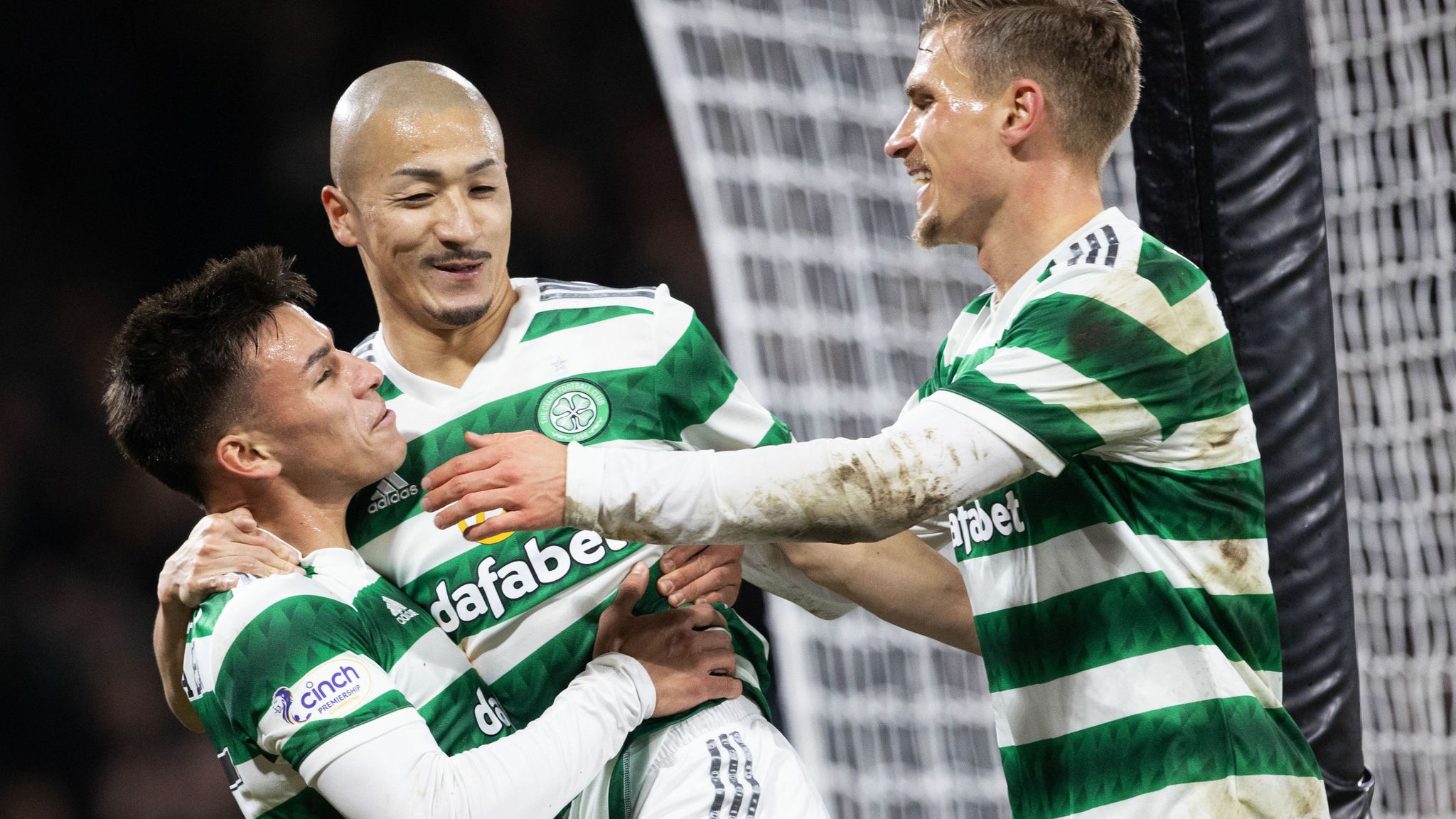 Celtic 2-0 Kilmarnock: Daizen Maeda and Giorgos Giakoumakis book Hoops ...