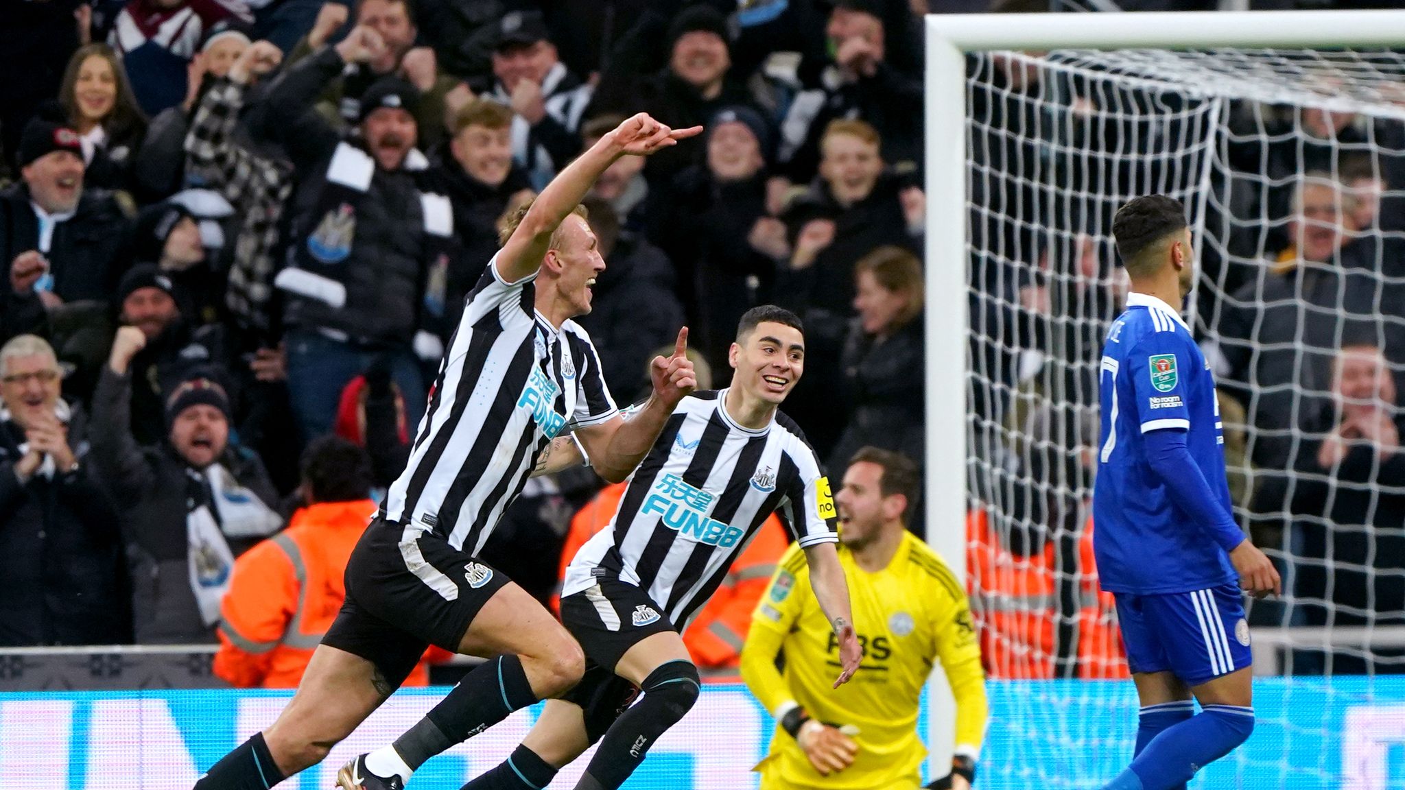 Newcastle 2-0 Leicester City: Toon move closer to ending 54-year major ...