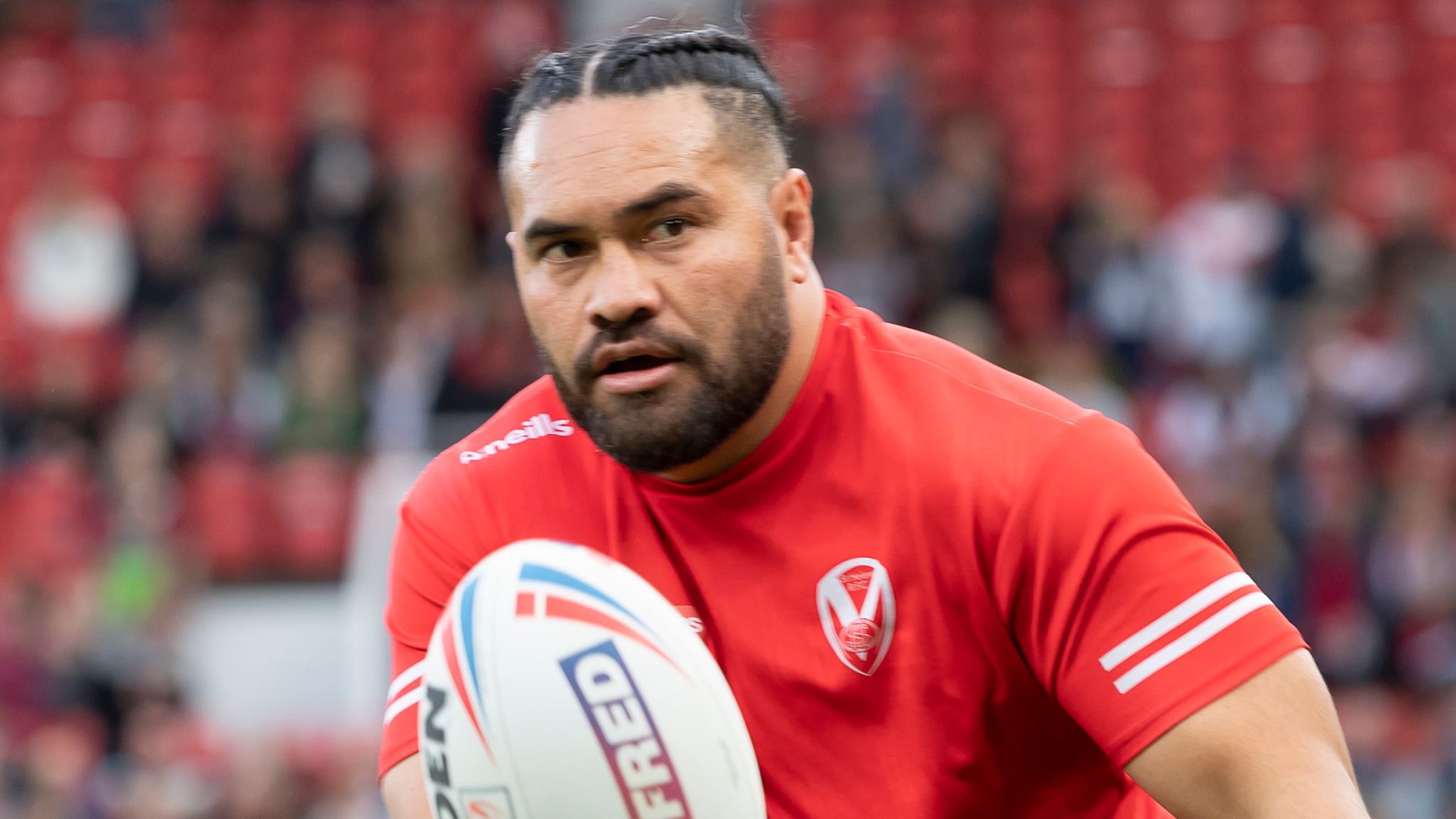 Konrad Hurrell to remain at St Helens for 2024 season after signing ...