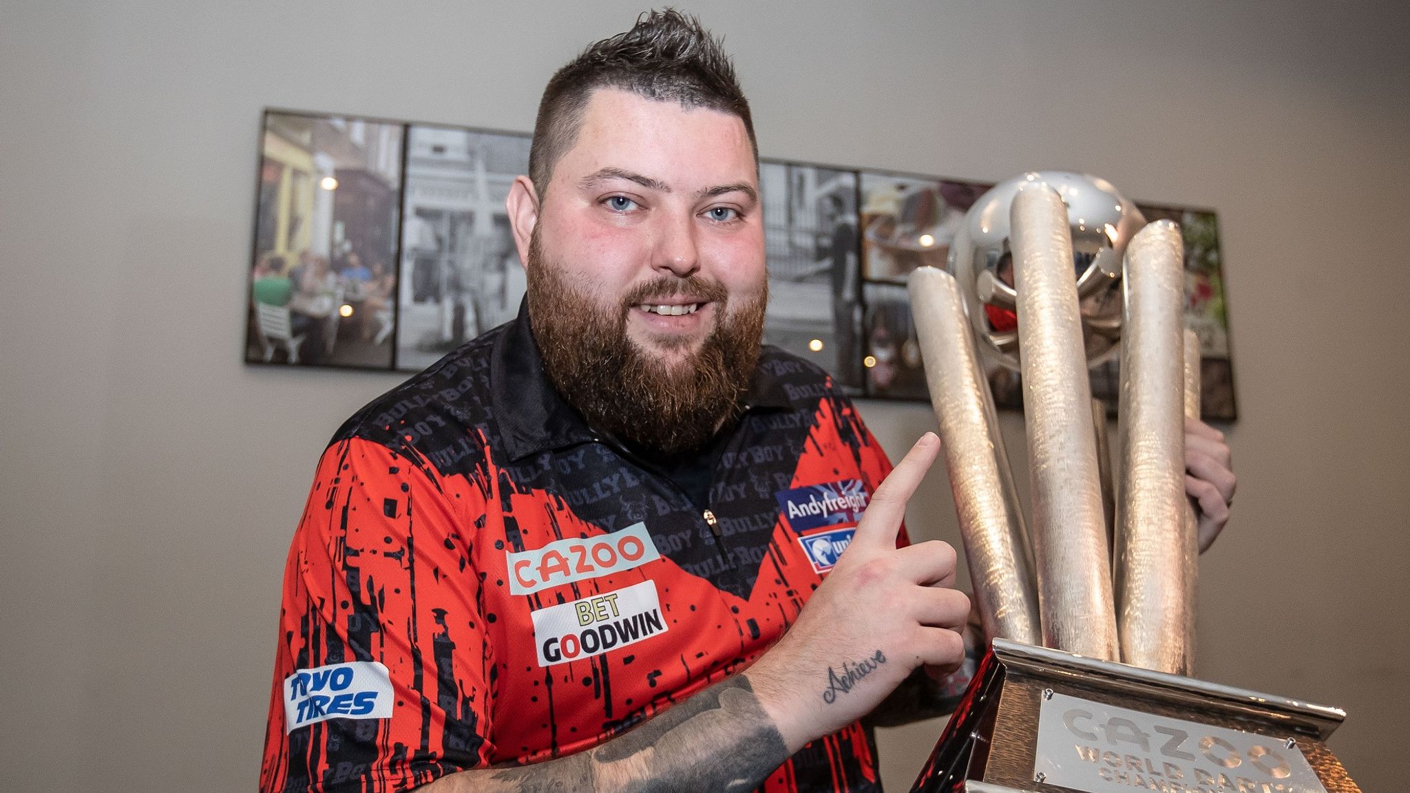Michael Smith: The new world darts champion on fulfilling his darting ...