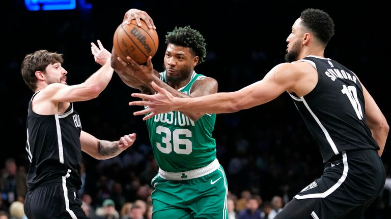 Marcus Smart's brilliant no-look dime | NBA News | Sky Sports