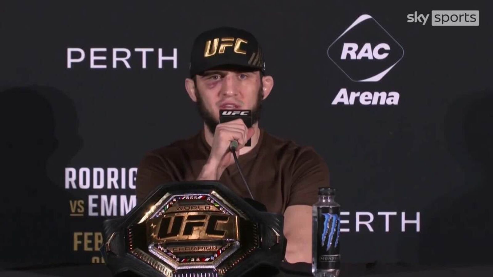 Islam Makhachev: I'm the best fighter in the world | WWE News | Sky Sports