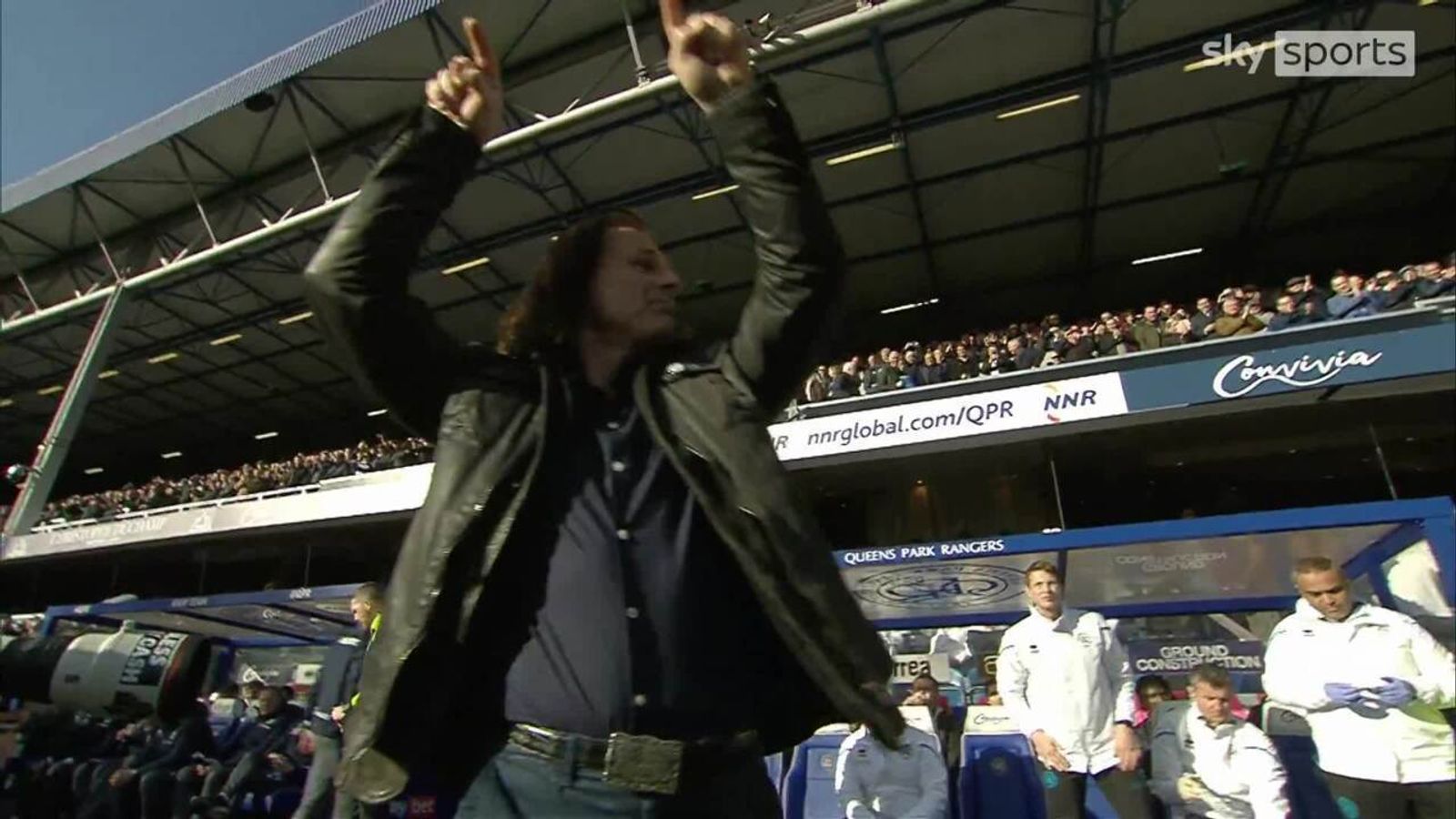 QPR fans greet new manager Gareth Ainsworth | Football News | Sky Sports