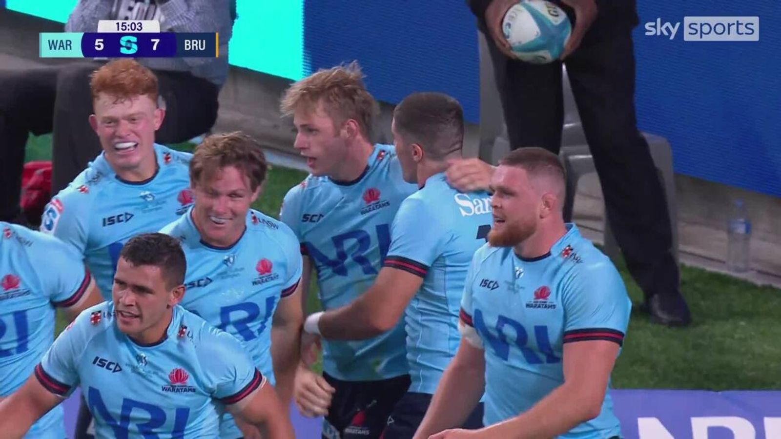 Max Jorgensen scores try on Waratahs debut after stunning Angus Bell ...