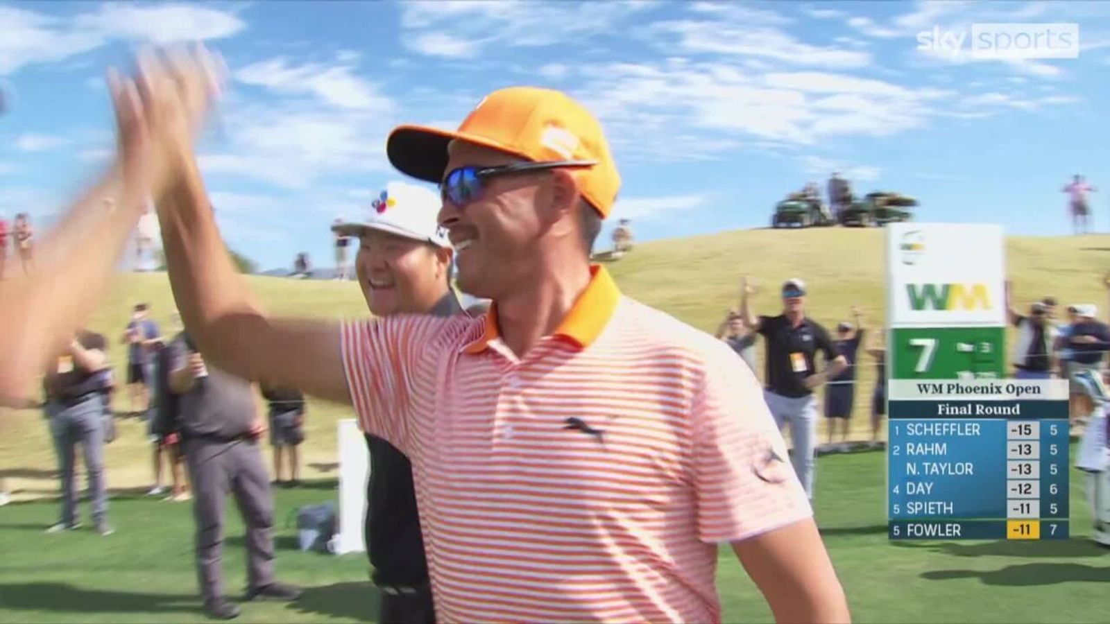 Rickie Fowler pulls off an outrageous hole in one | Golf News | Sky Sports