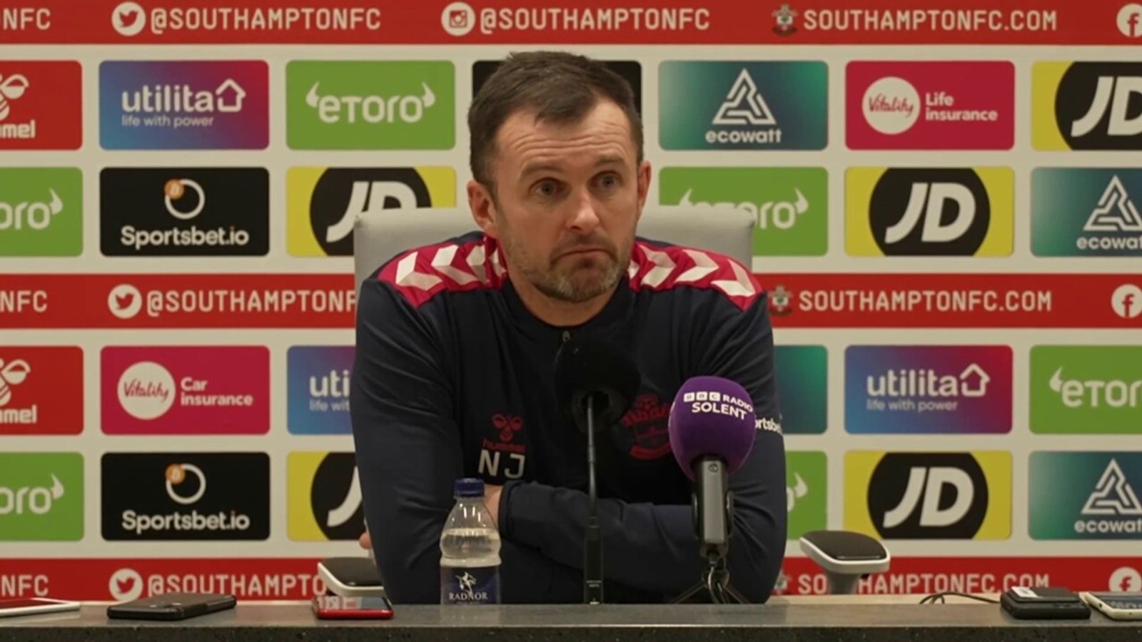 Nathan Jones: Why do Southampton fans feel time is already up for manager? | Football News | Sky ...