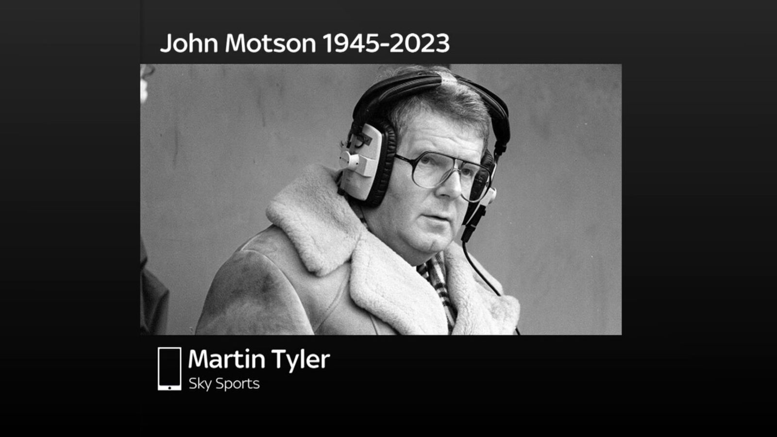 Martin Tyler: John Motson set the standard for commentators - I admired ...