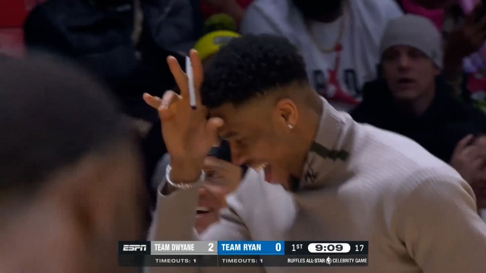 DK Metcalf dunk has Giannis Antetokounmpo dancing in NBA All-Star ...