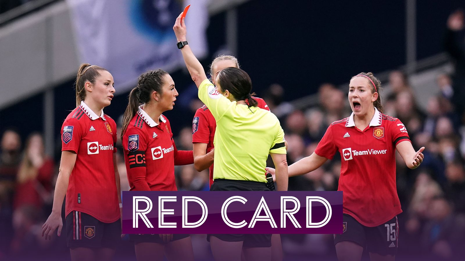 Man Utd boss Marc Skinner criticises Tottenham's Eveliina Summanen for 'play-acting' before Ella ...