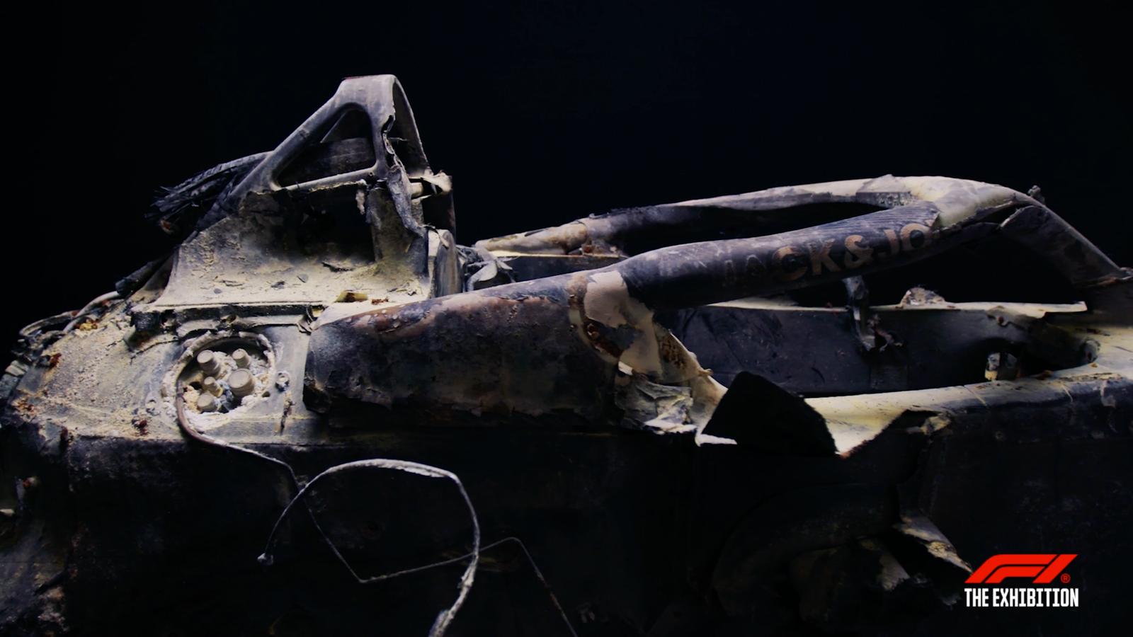 Romain Grosjean: Burnt-out Formula 1 car from 2020 Bahrain Grand Prix ...