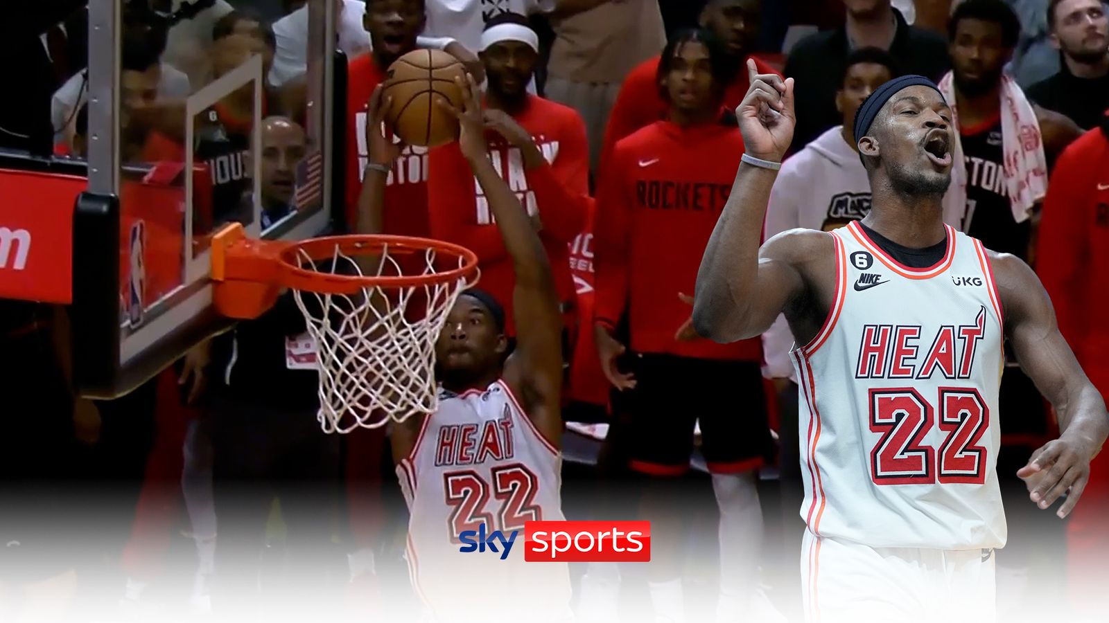 Jimmy Butler dunks alley-oop game-winner with 0.3 seconds left! | NBA ...
