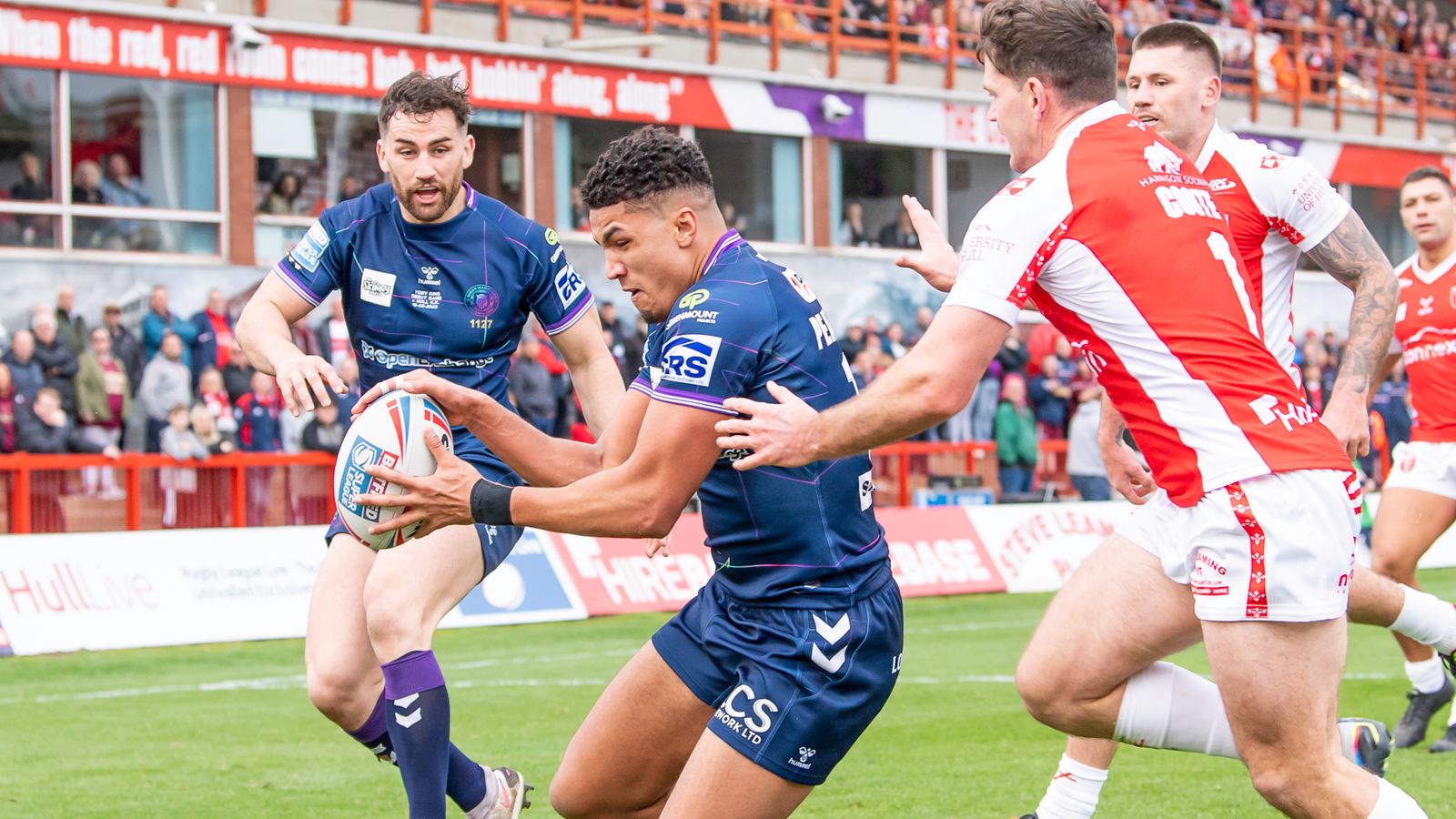 Super League: Shaun Kenny-Dowall treble leads Hull Kingston Rovers to ...