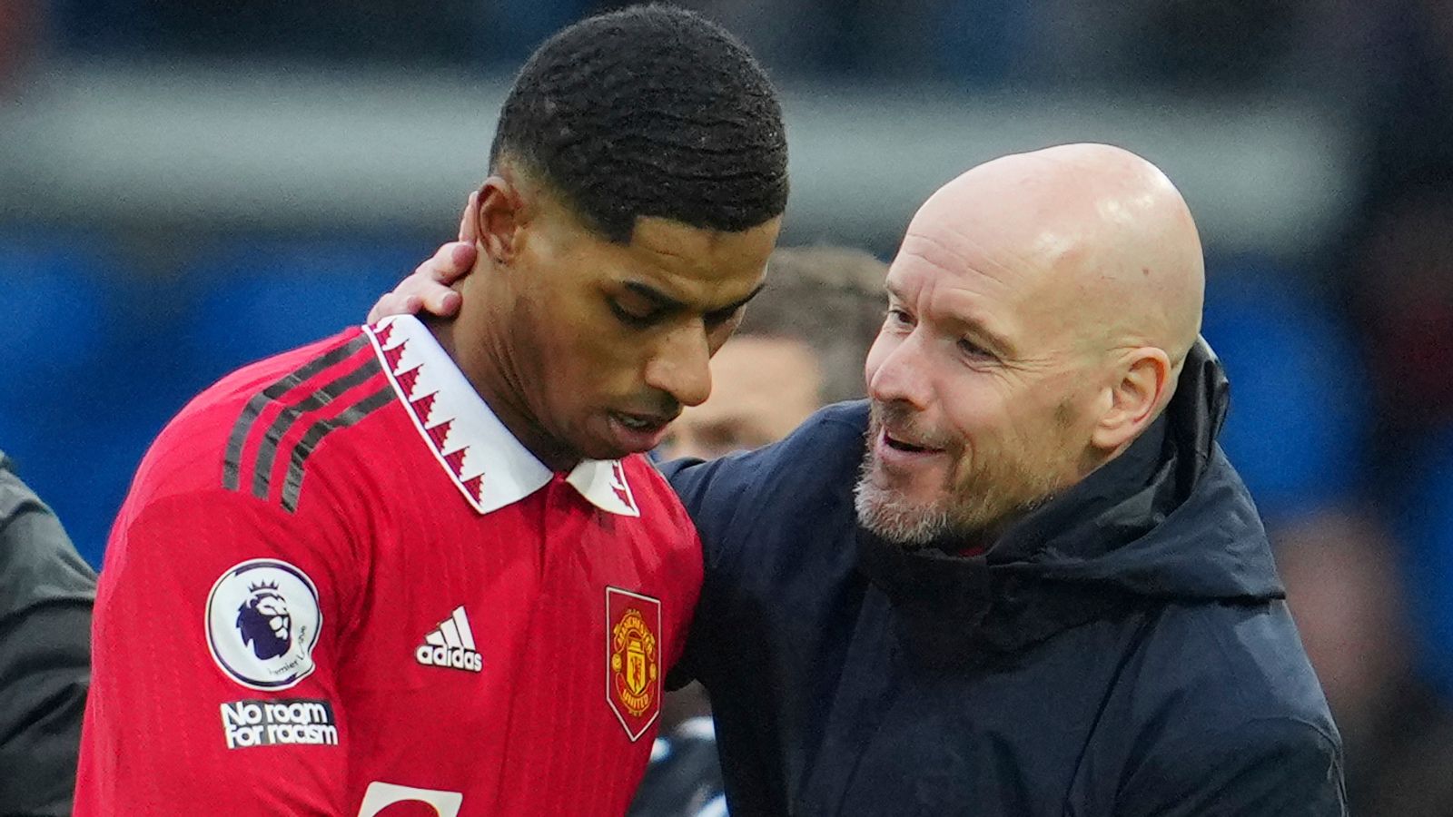 Erik ten Hag: Marcus Rashford, Luke Shaw, Marcel Sabitzer and Tyrell ...