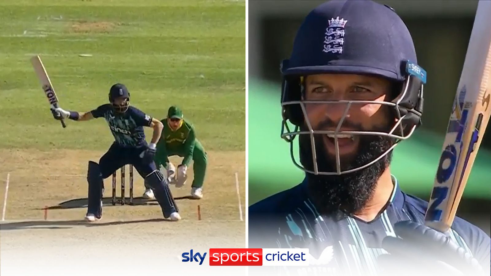 'I've never seen that before' | England star Moeen Ali tries one-handed ...