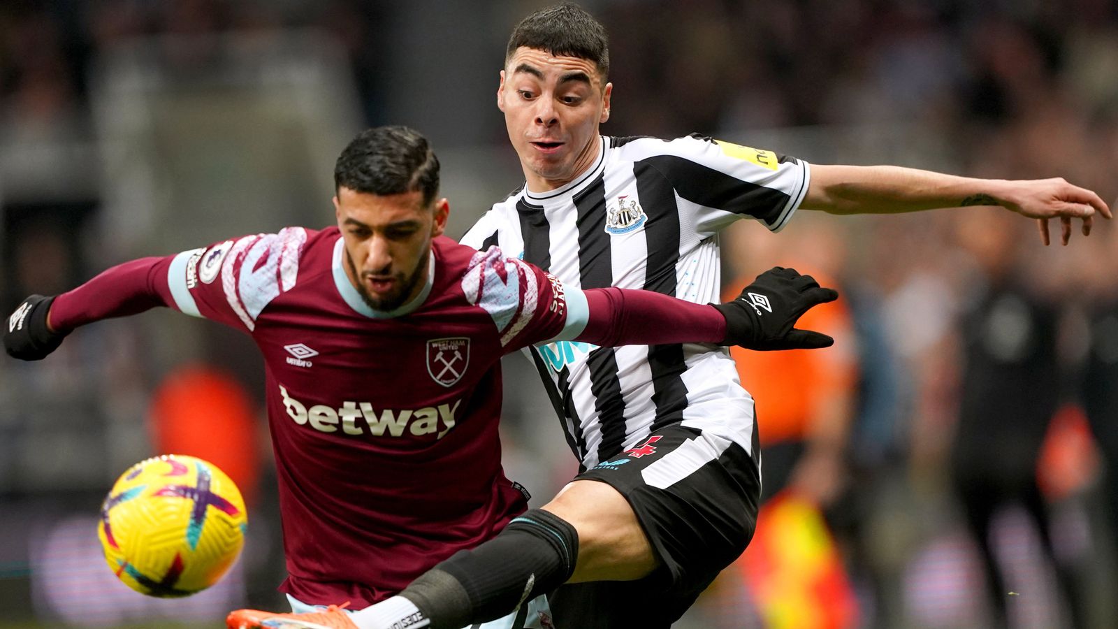 Newcastle 1-1 West Ham: Lucas Paqueta levels after Callum Wilson opener ...
