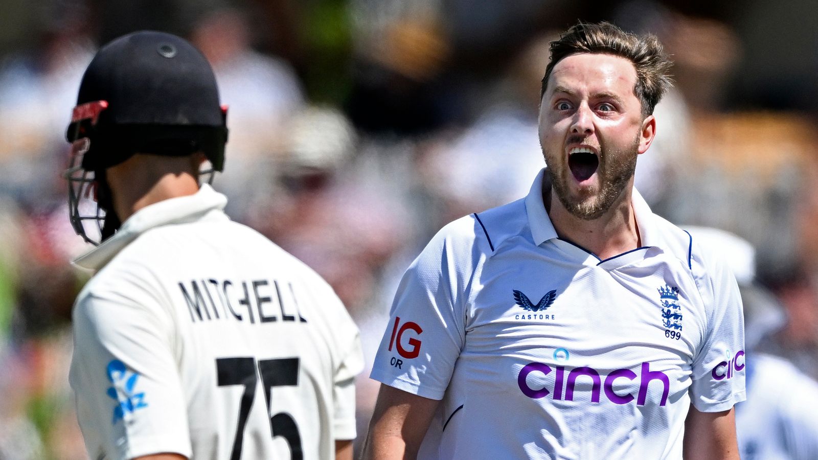 New Zealand vs England: Ollie Robinson praises James Anderson and ...
